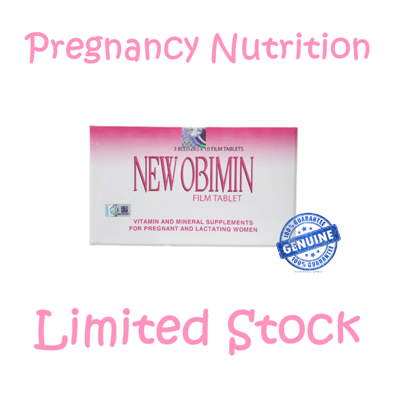 Pregnancy Supplement New Obimin 30's + 10's Obical (NO BOX) | Shopee ...