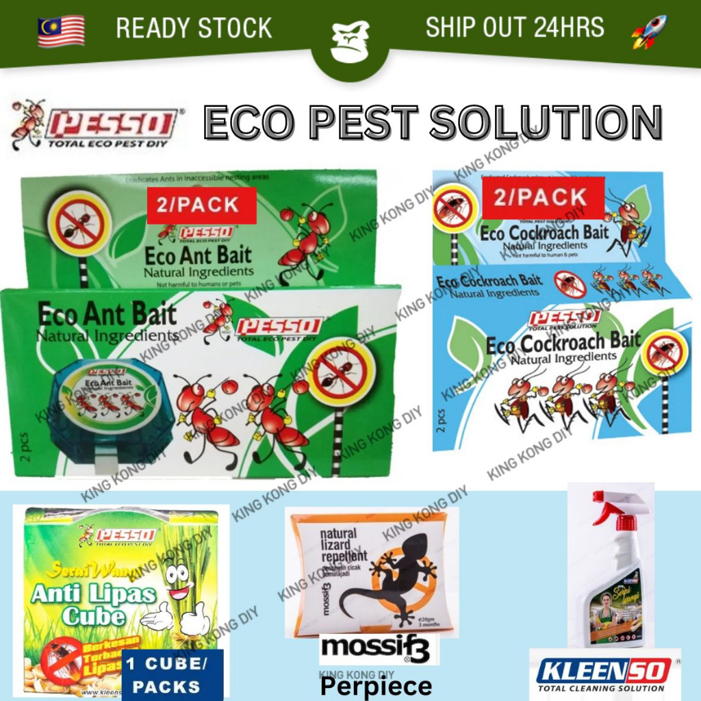 kleenso PESSO Eco Ant Bait Natural Ingredients Trap Non Toxic Pest ...