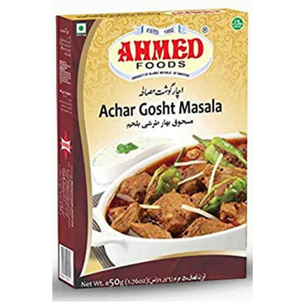 Ahmed Food Achar Gosht Masala Recipe Mix , 50g (Assorted) | Shopee Malaysia