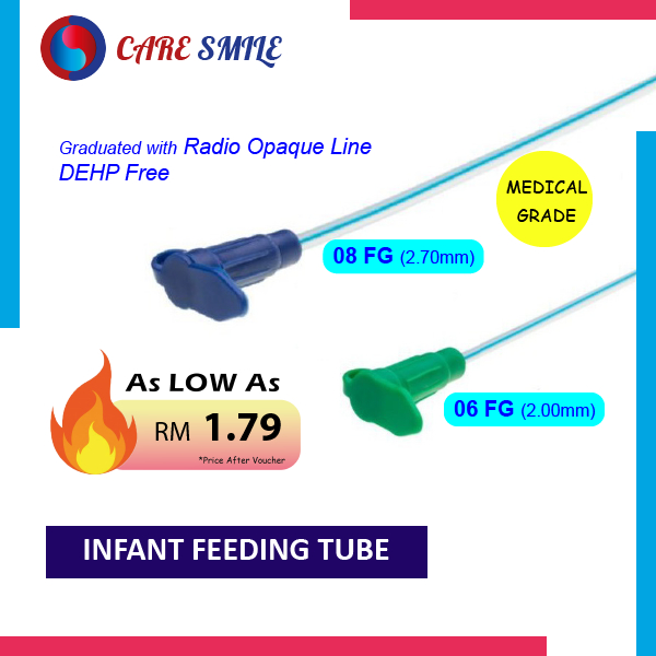 INFANT Feeding Tube 8FR 2.70mm Idealcare Medical Use Sterile - 1's ...