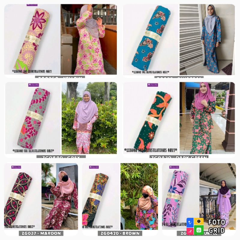 Noor Arfa kain batik pasang(untuk buat baju kurung) | Shopee Malaysia