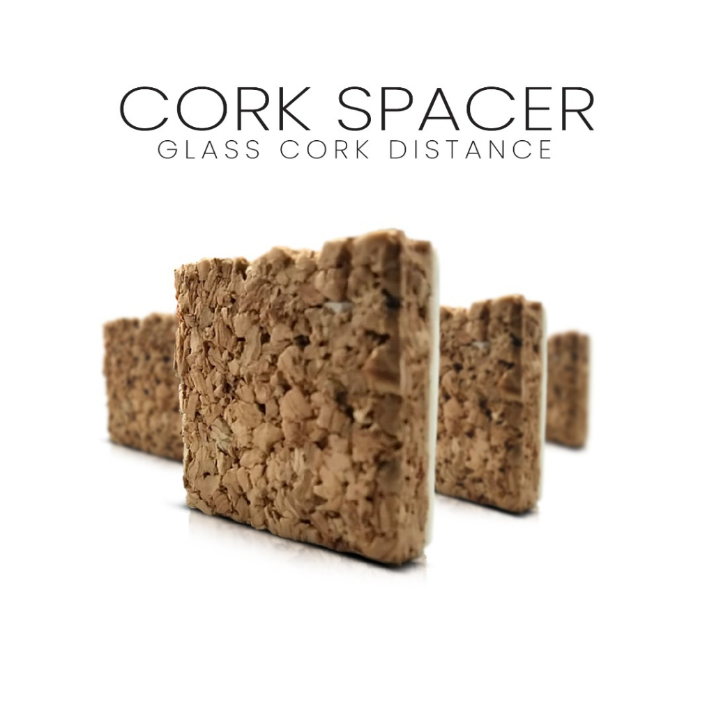 Cork Spacer Glass Cork Distance Pad Sheets Cork Pads | Shopee Malaysia