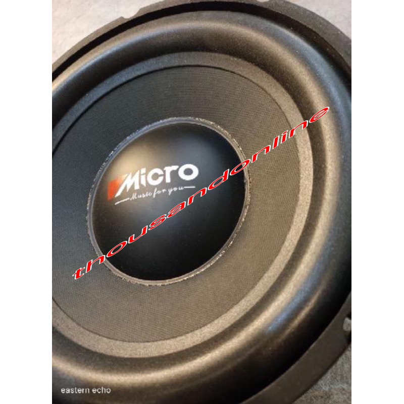 CLEAR STOCK 1 PCS 10 INCH SUBWOOFER MICRO POWER HIGH POWER BASS SPEAKER ...