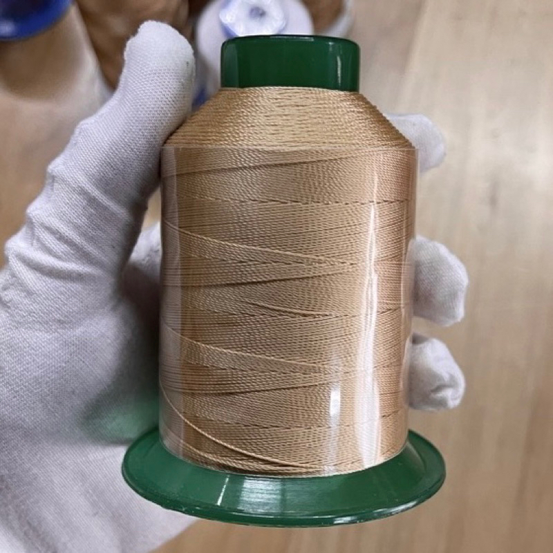 #20 500D/3 0.48mm 500m High-End Polyester Leather Sewing Machine Thread ...