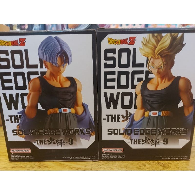 Banpresto Dragon Ball Z Solid Edge Works Vol.9 Trunks & Super Saiyan Trunks Figure | Shopee Malaysia