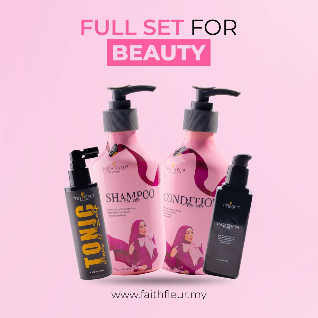 Faith Fleur Shampoo Erra Design (Shampoo ,conditioner,hair serum & hair ...