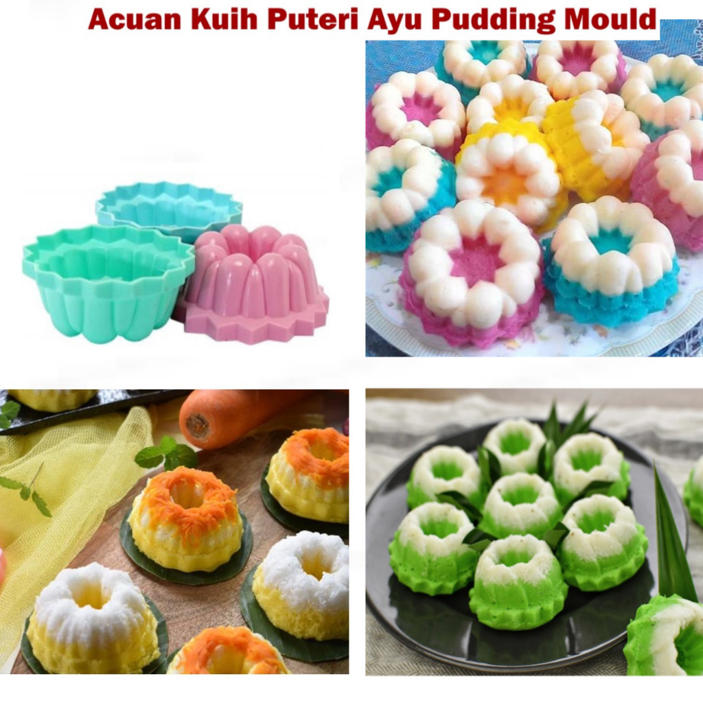 Putu Ayu Mould Acuan Puteri Ayu Apam Ayu Jelly Mould Kukus Bunga ...