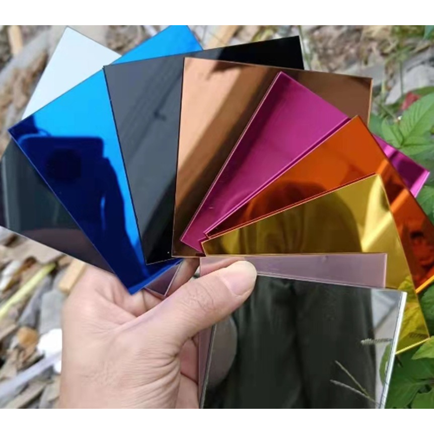 Mirror Surface Acrylic Plate for Crafting (size 300mm x 300mm x 2 mm ...