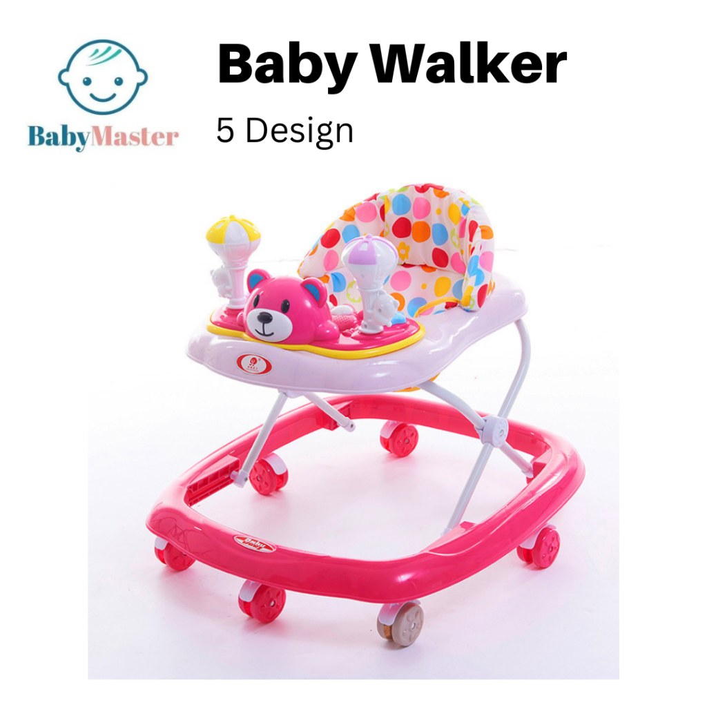 Baby Walker Adjustable Heights High Quality Kids Learning Walker ...