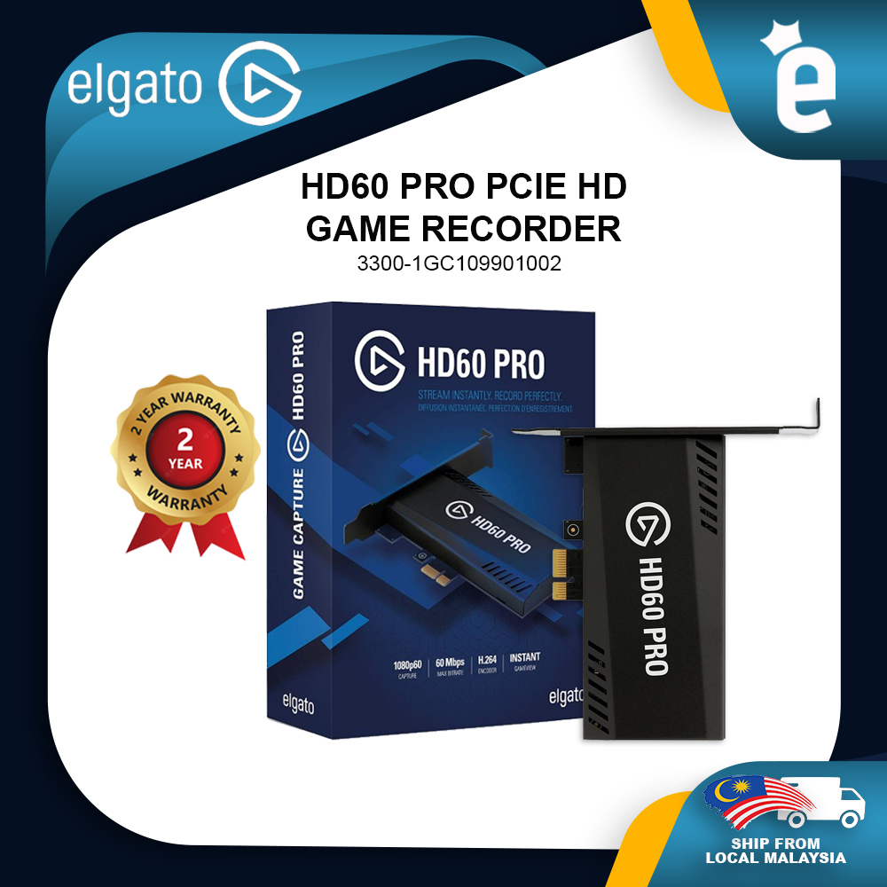 Elgato HD60 PRO Internal PCIe Full HD 60FPS Game Capture / Streaming ...