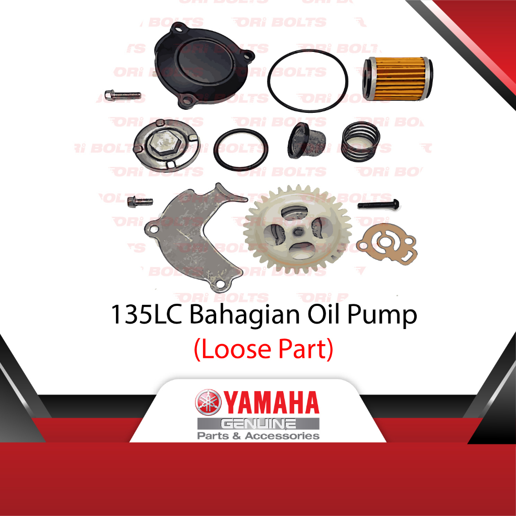 Yamaha Original 135LC V1 V2 V3 V4 V5 V6 V7 Oil Pump Gear Gasket Buang ...