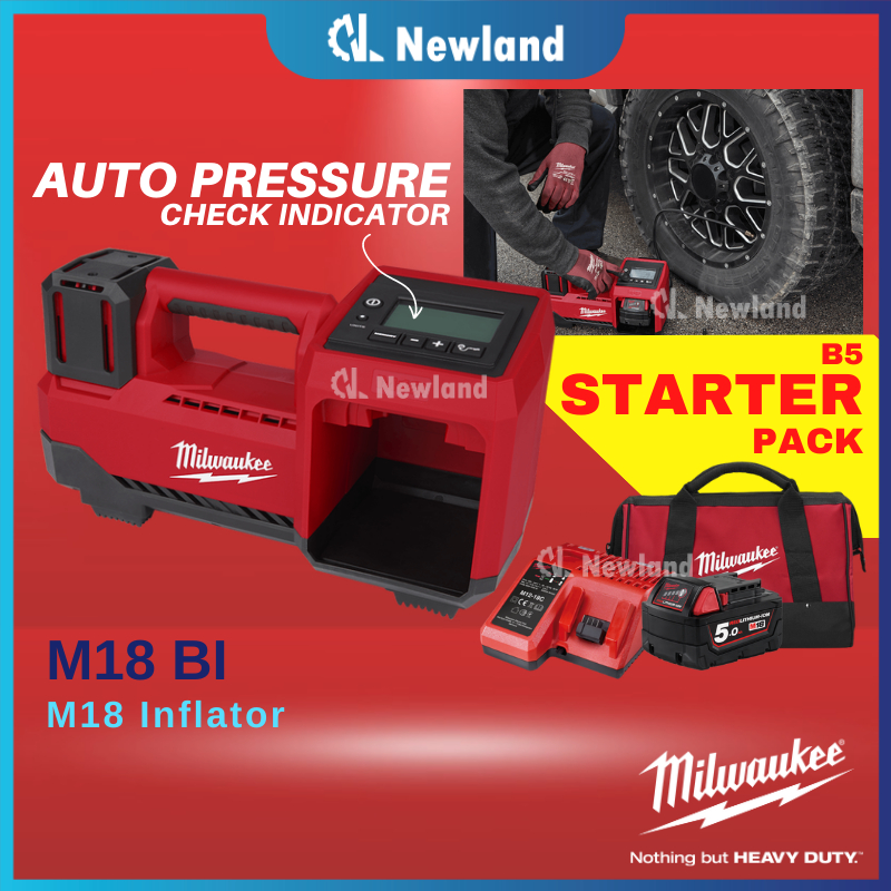 Milwaukee M18 Inflator / M18 BI / Cordless Air Pump | Shopee Malaysia