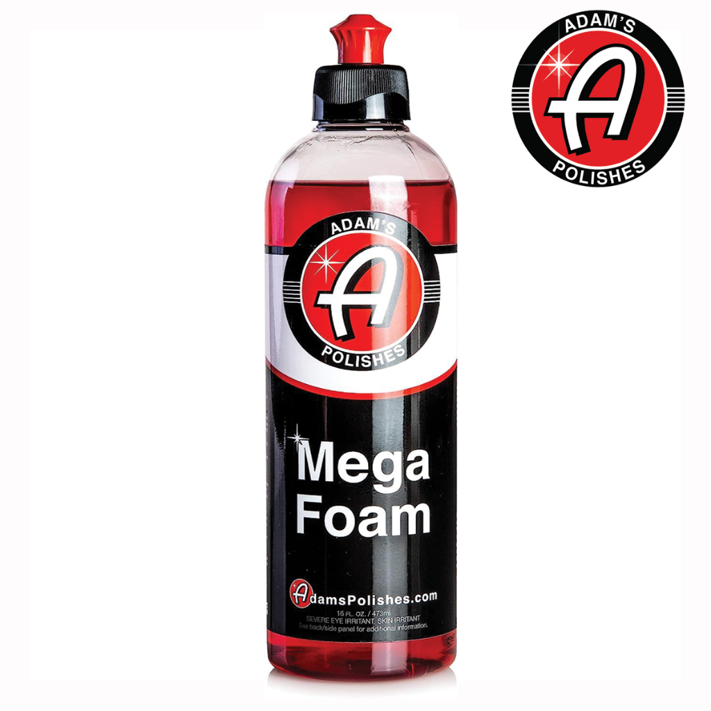 Adam's Mega Foam Shampoo - Car Wash - Highly Concentrated - High ...