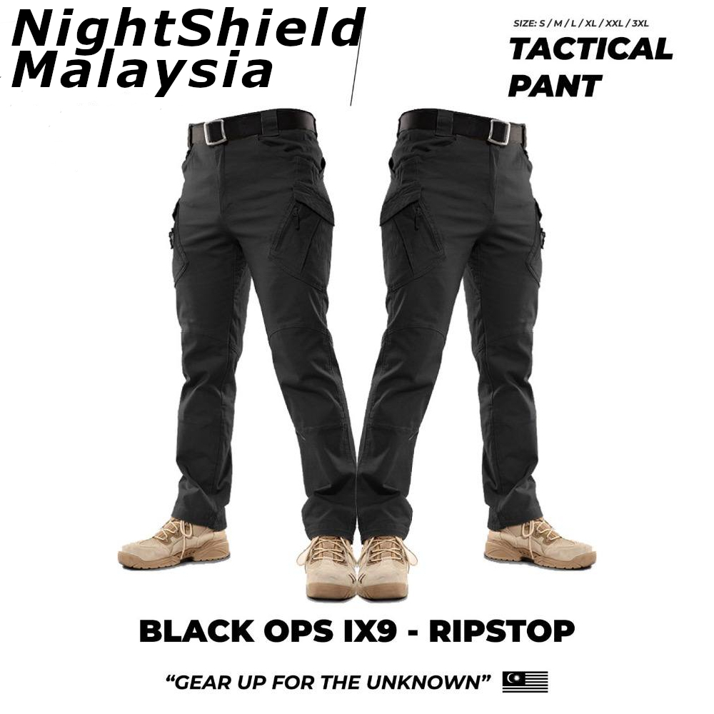 NSM IX9 RIP STOP TACTICAL PANT (READY STOCK) ORIGINAL CARGO OPERATION COMBAT OUTDOOR MILITARY ...