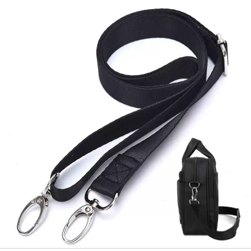 🇲🇾Adjustable Nylon Shoulder Bag Belt Replacement Laptop Crossbody ...