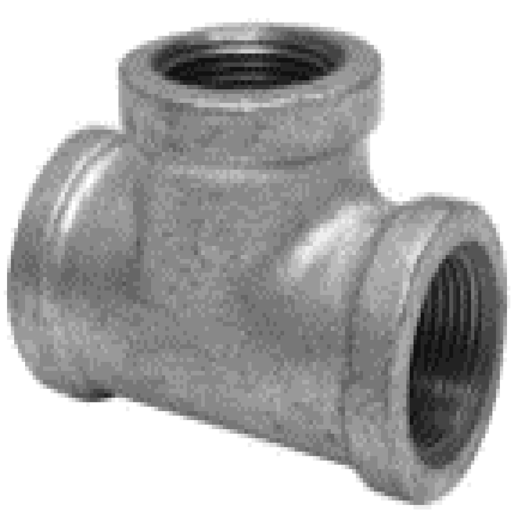 [GI] Galvanized Iron Equal Female Tee 50mm (2") | Shopee Malaysia