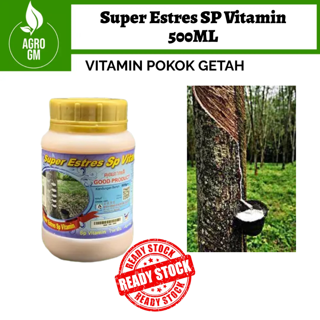 Super Estres SP Vitamin VITAMIN SUSU GETAH PENGGALAK SUSU GETAH VITAMIN ...
