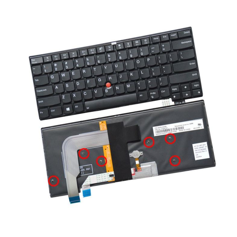Lenovo ThinkPad T460S T470S Keyboard US Backlit 01EN682 01EN723 COVER ...