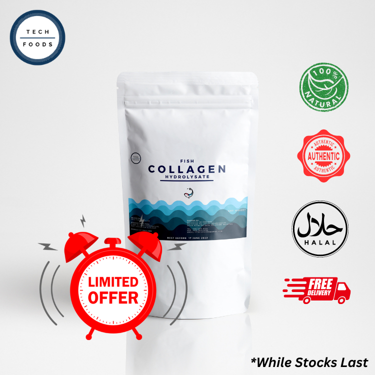 [1kg] Fish Collagen Hydrolysate Powder / Serbuk Collagen Hidrolisis ...