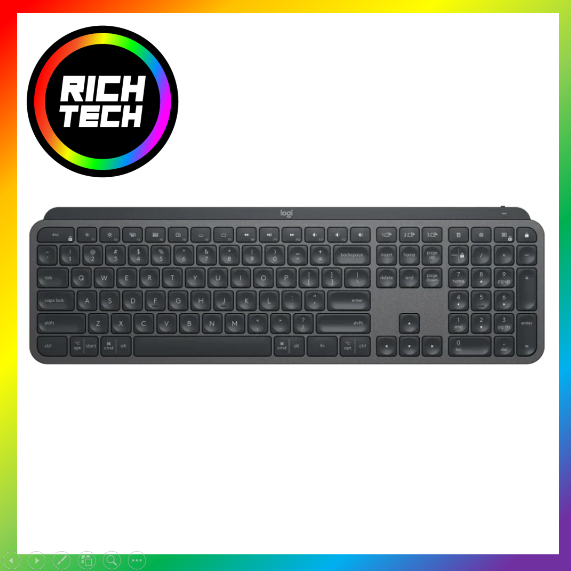 LOGITECH MX KEYS ADVANCE WIRELESS KEYBOARD | Shopee Malaysia