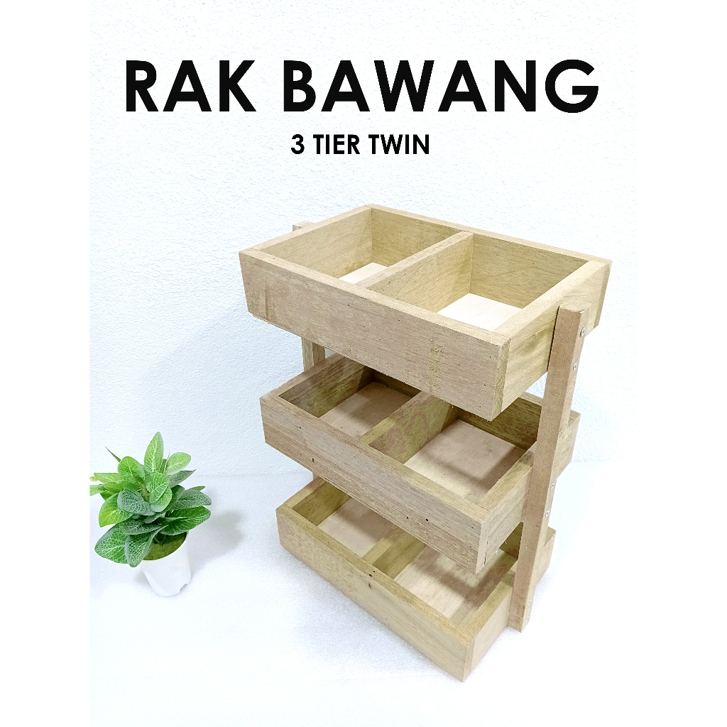 READY STOK) BEKAS SIMPAN BAWANG BERTINGKAT / RAK BAWANG / ONION RACK ...