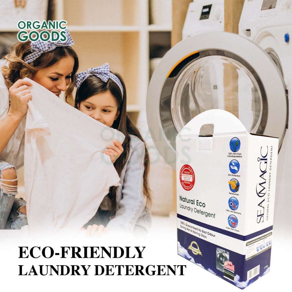 [Natural Laundry Detergent for Sensitive Skin] Sea Magic Natural Eco ...