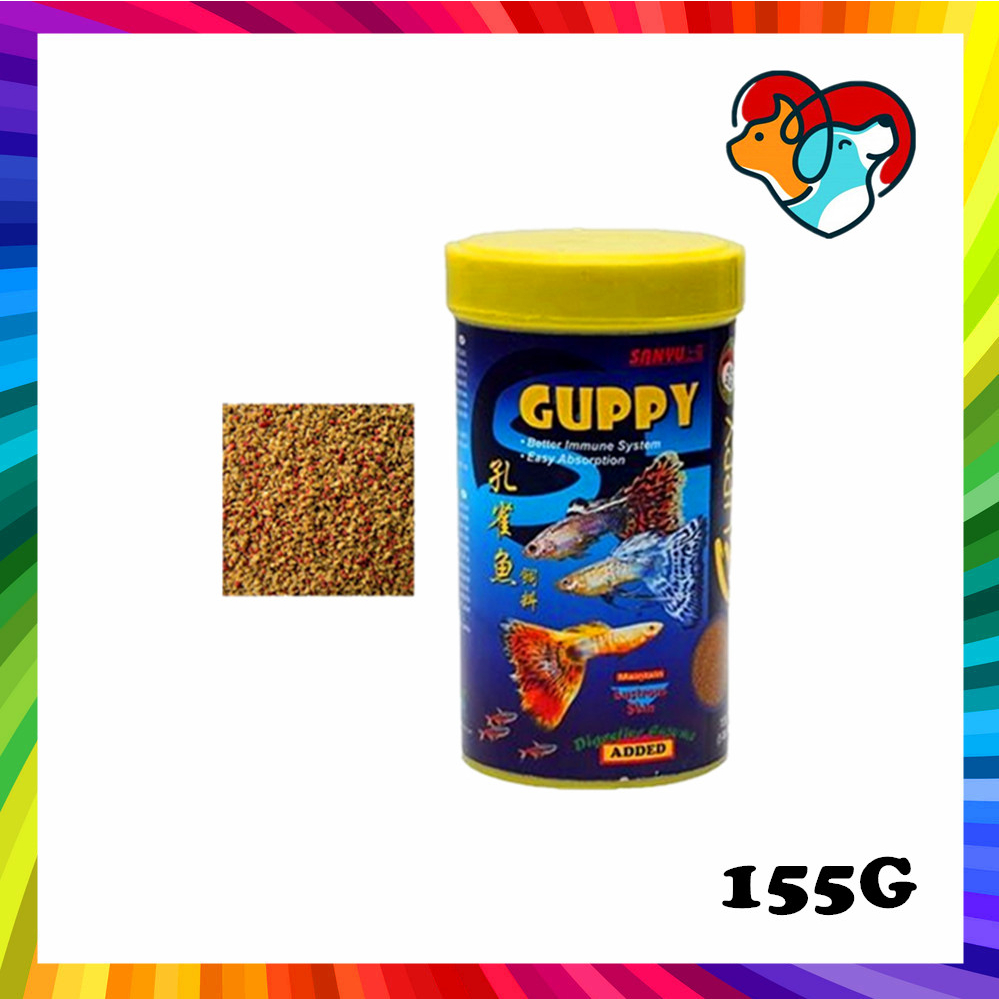 Sanyu Guppy Micro Pellet (Fish Food) 155G | Shopee Malaysia