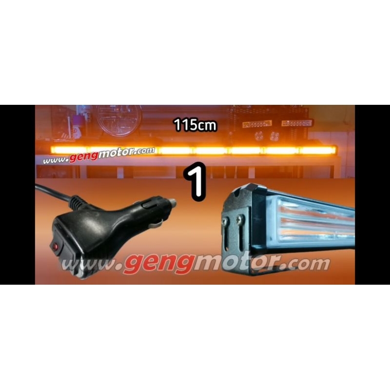 FLASH STROBE LIGHT ORANGE AMBER COLOUR LORI KONTENA VAN JENAZAH ATAU ...