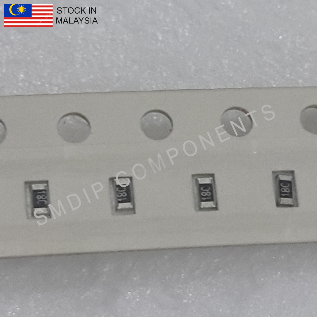 10PCS Taiwan-Grade 15k ±1%, 0603 SMD Resistor (18C) | Shopee Malaysia