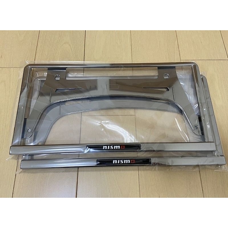 NISMO FRAME PLATE HOLDER BLACK CHROME ORIGINAL JAPAN🇯🇵🇯🇵🇯🇵 | Shopee ...