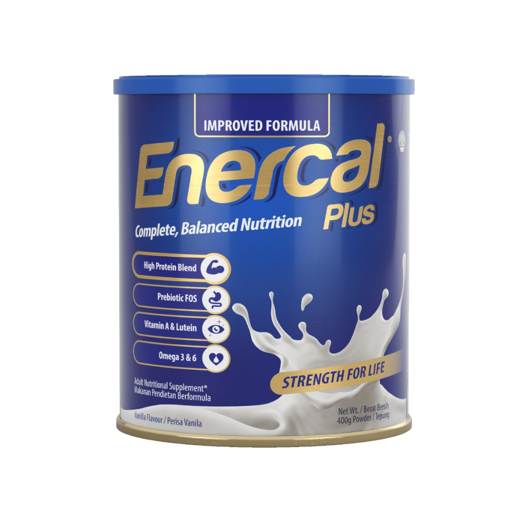 (LAST DAY APPLY 10% Shopee Voucher) Enercal Plus Milk Powder 400g ...