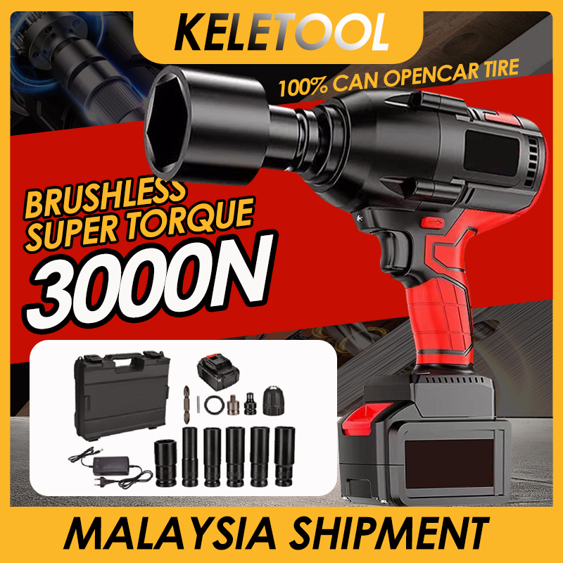 keletool cordless impact wrench high torque can open carElectric Impact ...