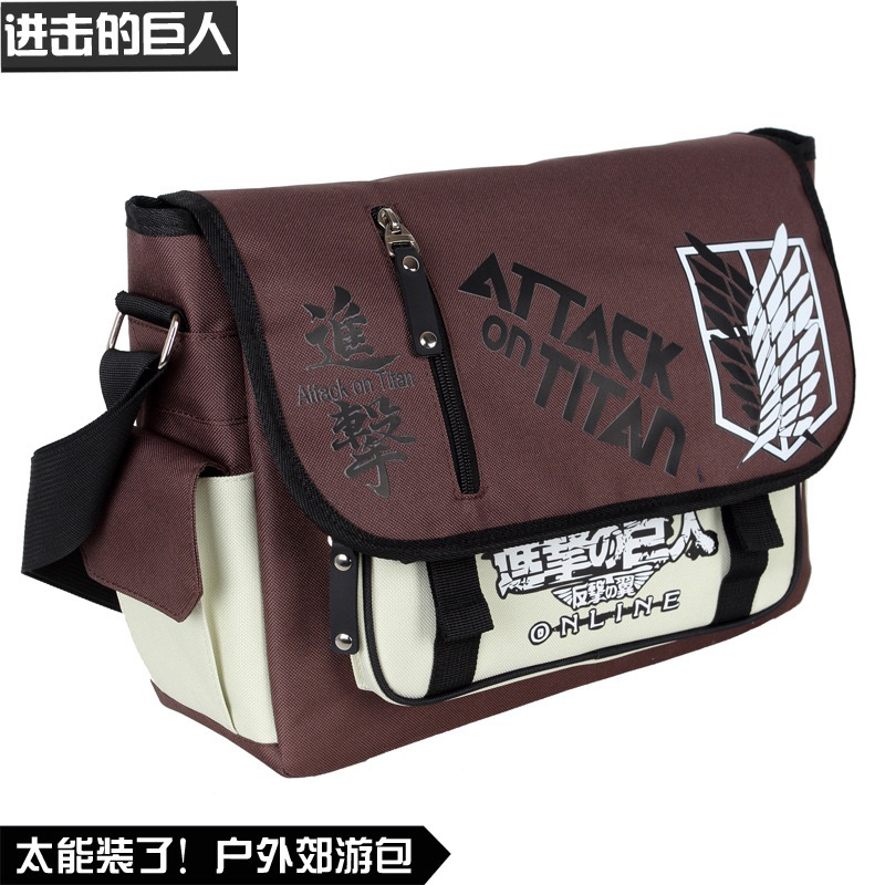 Anime Peripheral Backpack Schoolbag Attack Satchel Tokyo My Neighbor ...