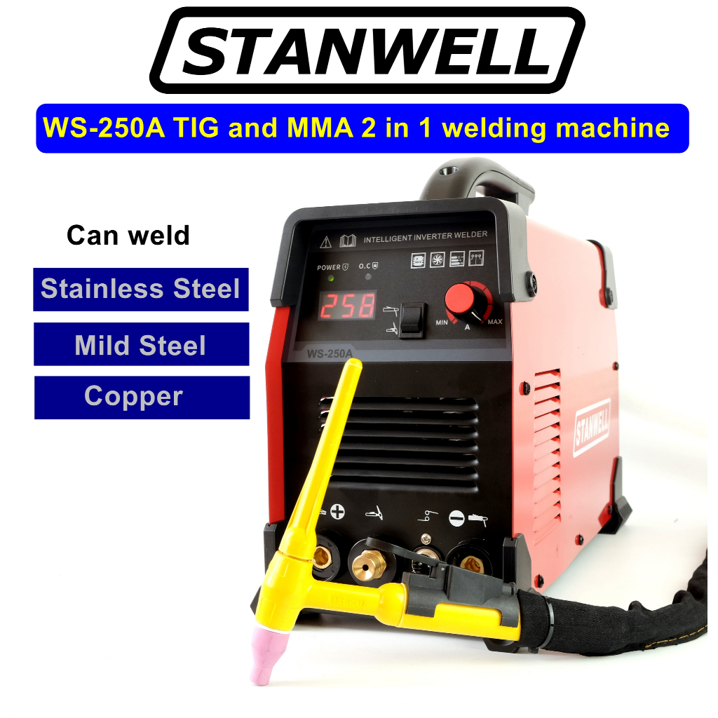 Stanwell WS250 TIG and MMA 2 in 1 Welding Machine (Mesin kimpalan ...