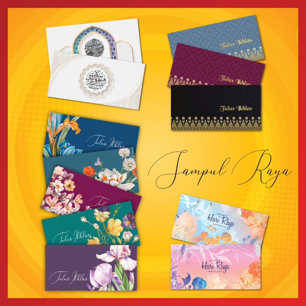 Sampul Raya Exclusive 2024 (10pcs) | Shopee Malaysia