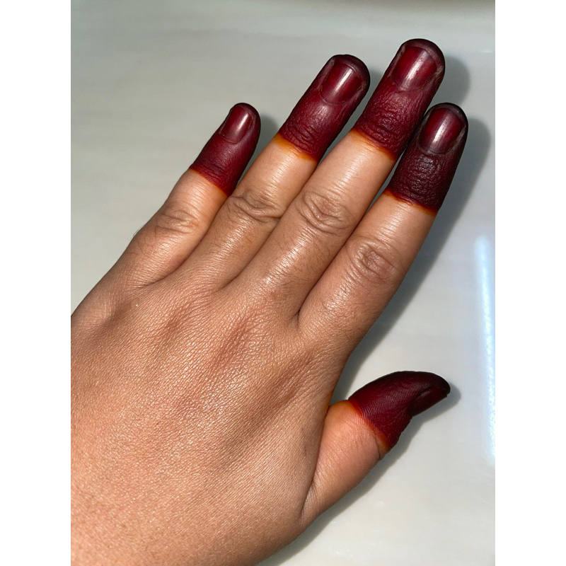 SET DIY Inai Daun Asli Premium. Warna Tahan Sampai Kuku Tumbuh Baru ...