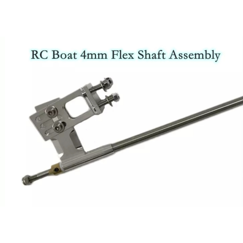 RC Boat 4mm Flex Shaft Set Bracket Drive for Ft011, Catamaran, Tfl ...