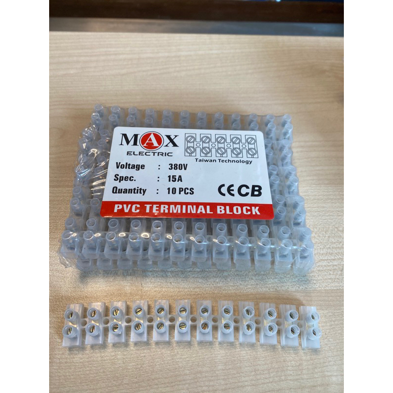 15A PVC terminal block wire connector 1pcs | Shopee Malaysia