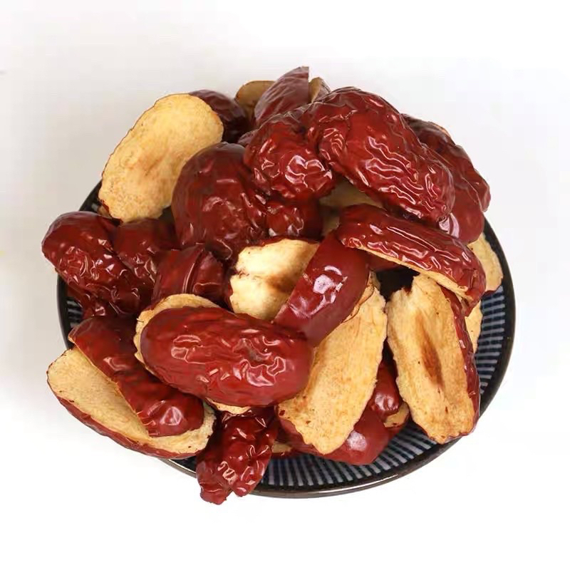 红枣片 Dried Red Dates Slice Kurma Merah新疆紅棗幹脆无核红枣片 Red dates Seedless ...