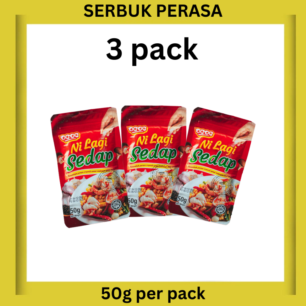 Serbuk Perasa Ococ Ni Lagi Sedap Dari Dr Rizal /Menu Sihat / Halal ...