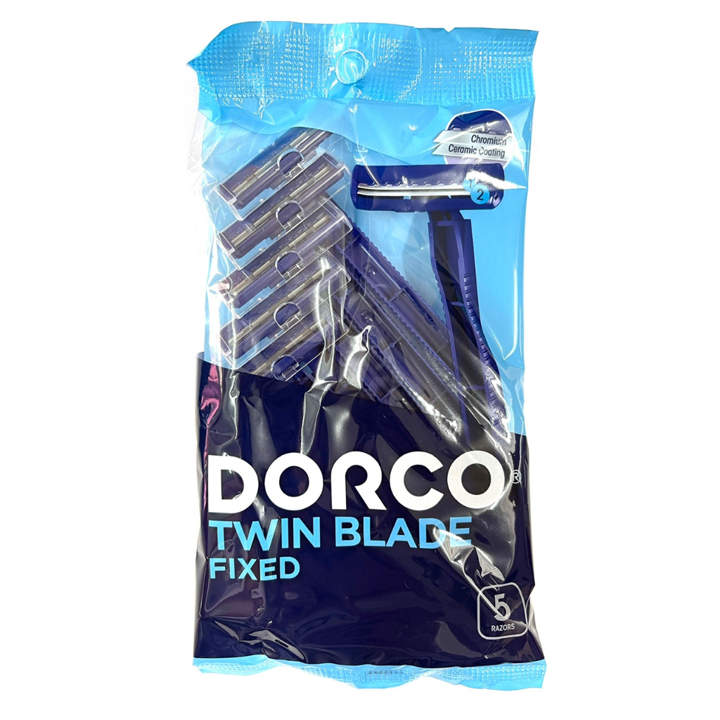 DORCO Razor Disposable Razor Twin Blade Disposable Razor TD708N 5PCS ...