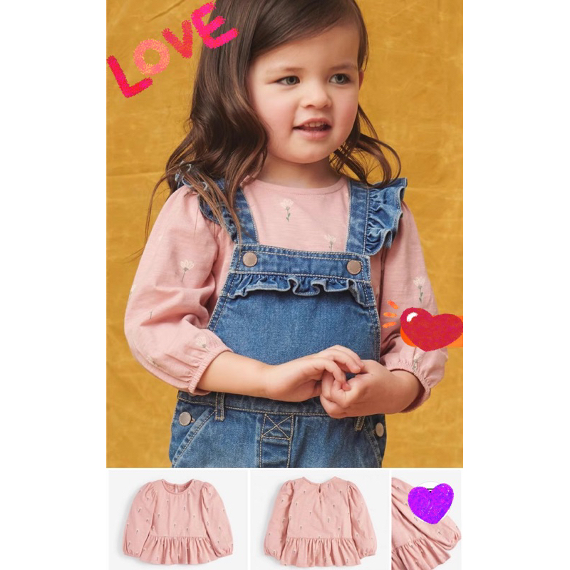 Little Maven European Design Girl Top (3y) | Shopee Malaysia