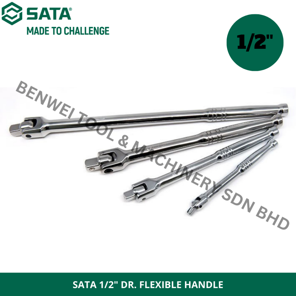 SATA 1/2" DR. FLEX HANDLE 10'' 15" 17'' / SWIVEL HANDLE / FLEXIBLE ...
