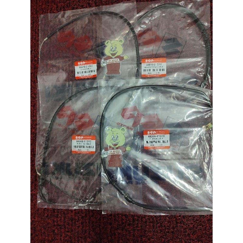 SUZUKI RG SPORT RGV THROTTLE CABLE SPEEDOMETER CABLE CHOKE CABLE CLUTCH ...