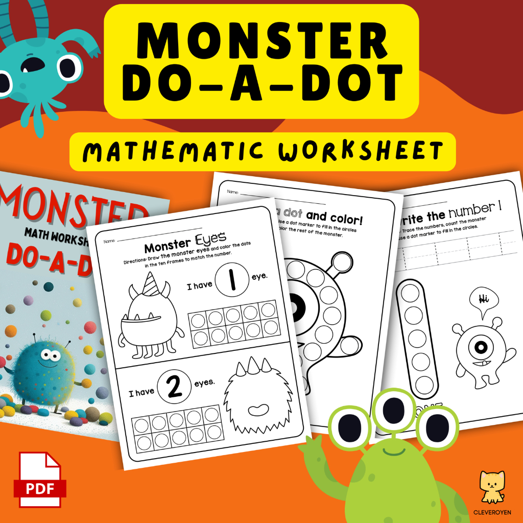 [PDF] Do-a-Dot Math: Monsters Edition (Numbers 1-10) for Kids ...