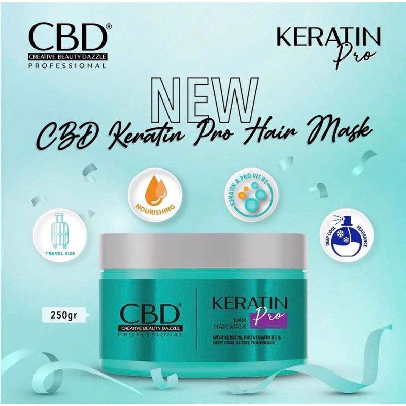 Professional CBD keratin Pro Daily shampoo/conditioner/hair mask/Hair ...