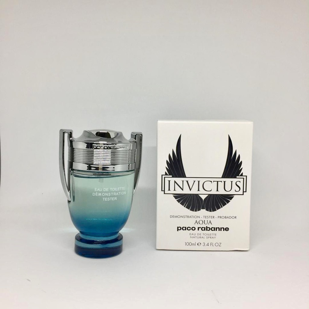 PACO RABANNE INVICTUS AQUA (2018) POUR HOMME EDT FOR MEN 100ML | Shopee ...