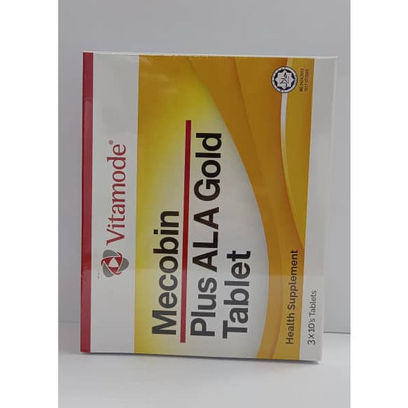 VITAMODE MECOBIN + ALA GOLD TABLET (30'S) | Shopee Malaysia