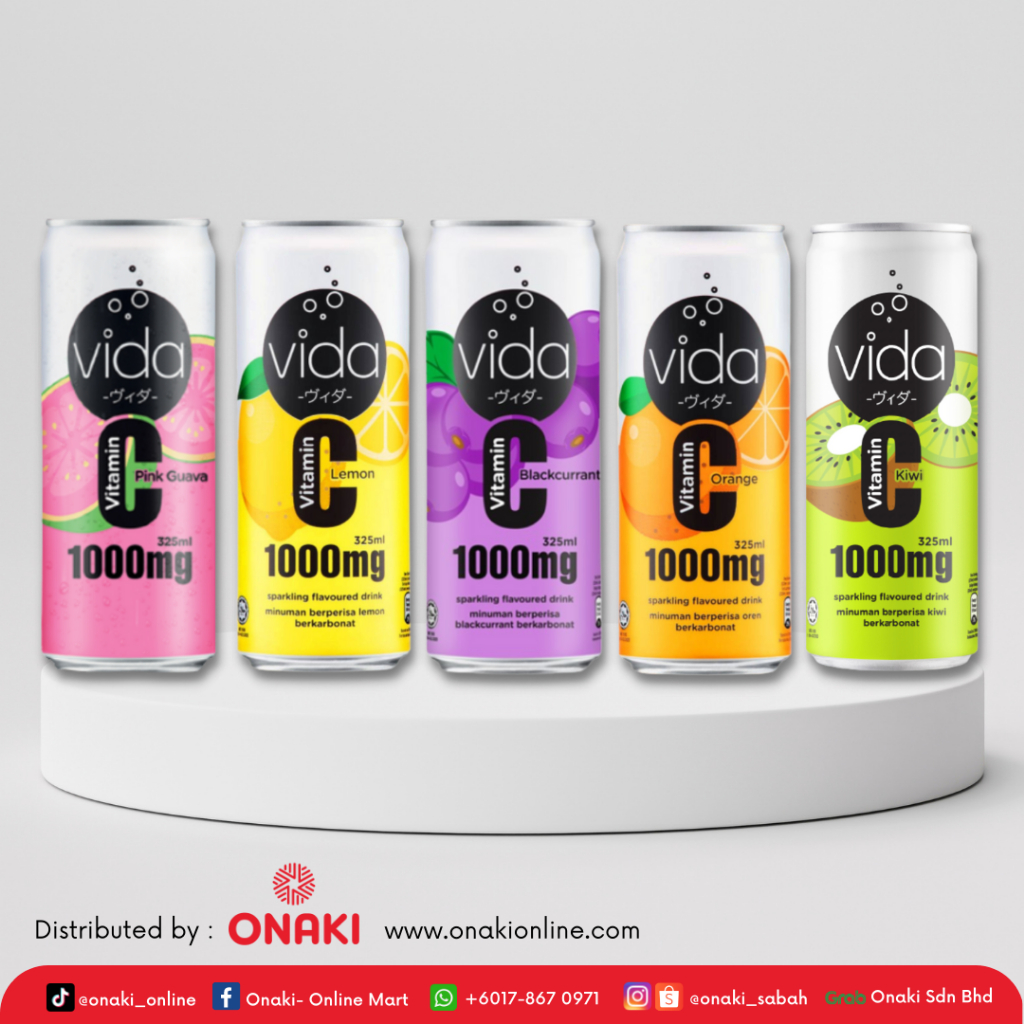 Vida C 1000mg (325ML x 24 Cans) | Shopee Malaysia