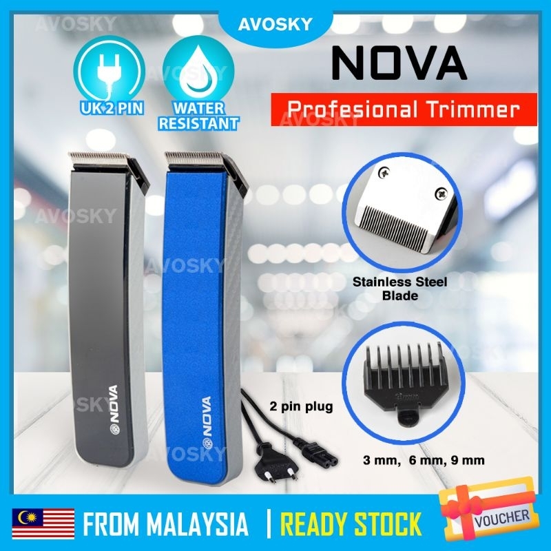 NOVA Wireless Rechargeable Portable Men Hair Cutter Trimmer Shaver ...